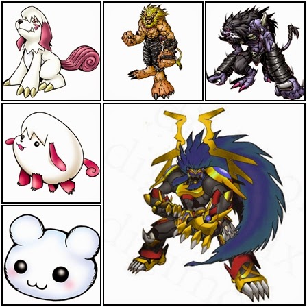 [Linhas Evolutivas] Labramon from Apollomon DM ~ MEU×DIGIMON