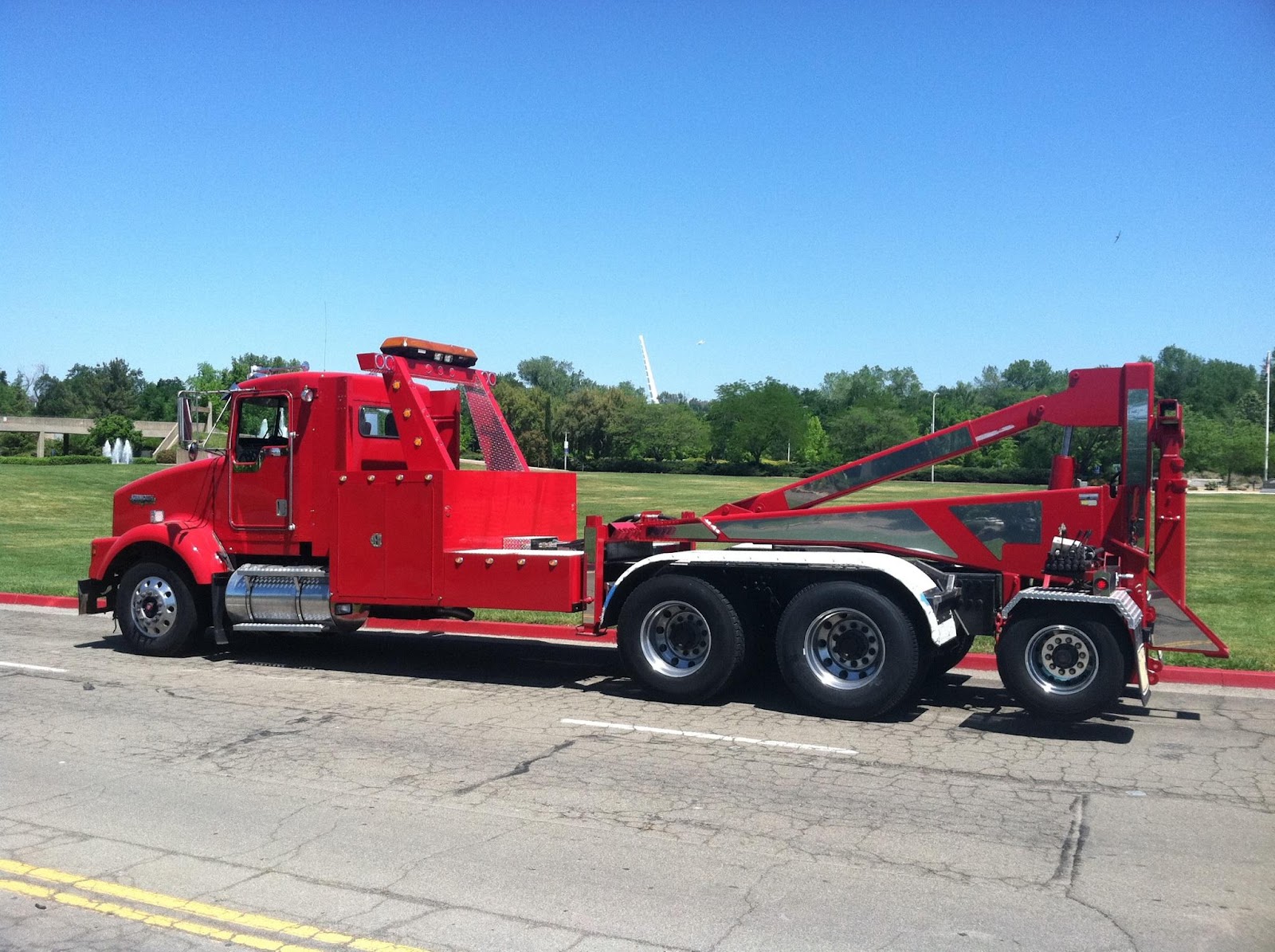 Clayton's Towing: "Sampson" New Tow Truck