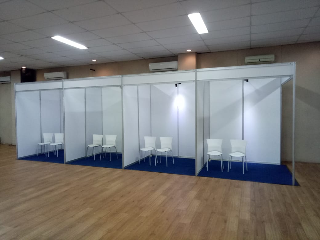 Sewa Stand Pameran R8 2x2 - Partisi Pameran Tangerang