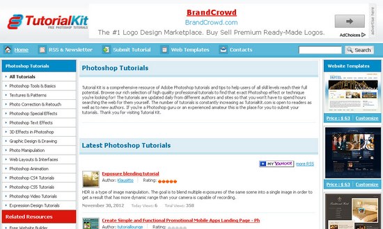 50 Situs untuk desain grafis dan tutorial Photoshop - Active Design