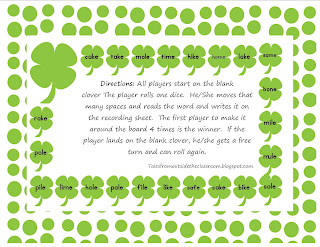 Classroom Freebies Too: St. Patrick's Day Magic E