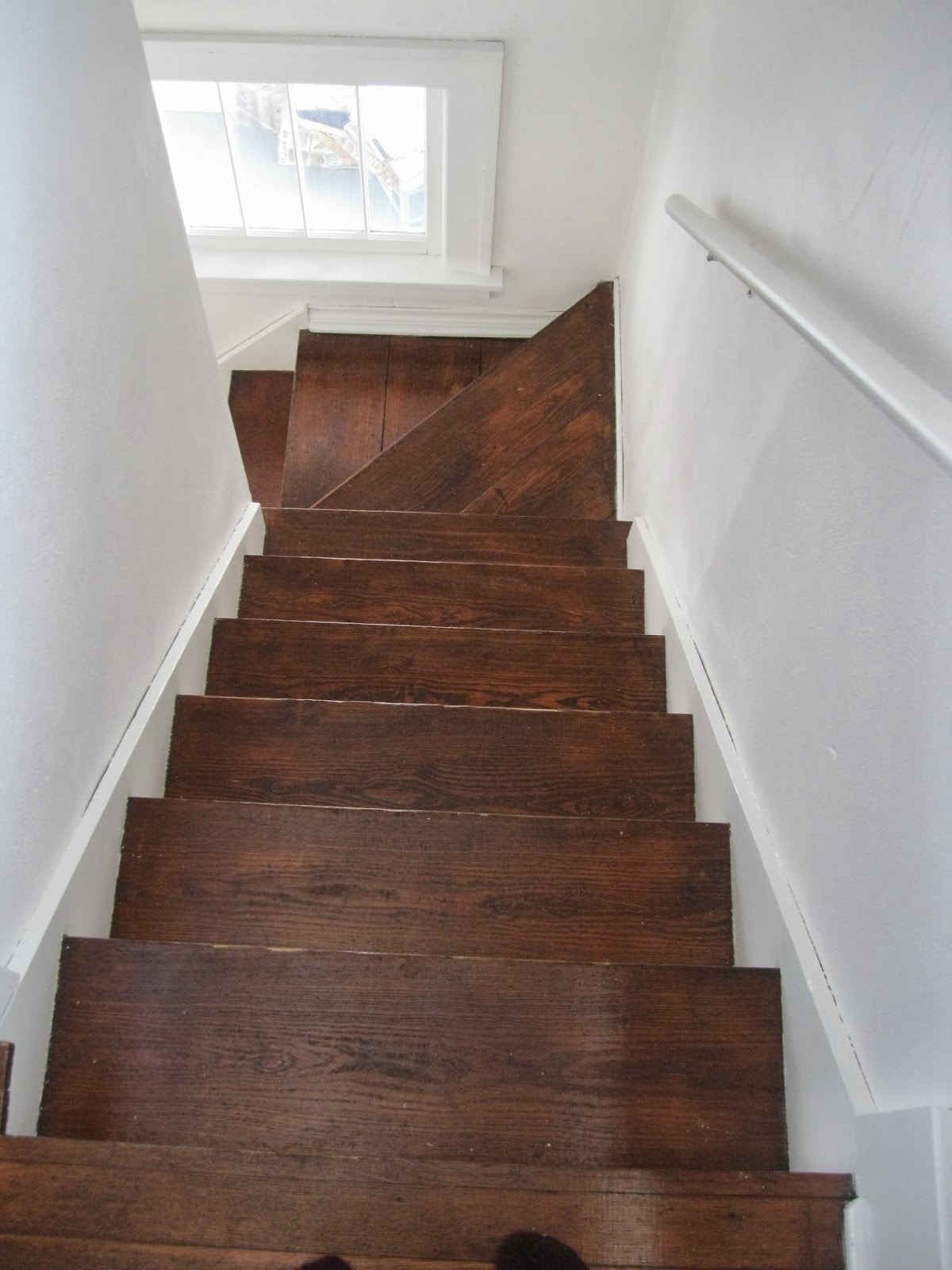 Apron History: Stairs in Sunliight