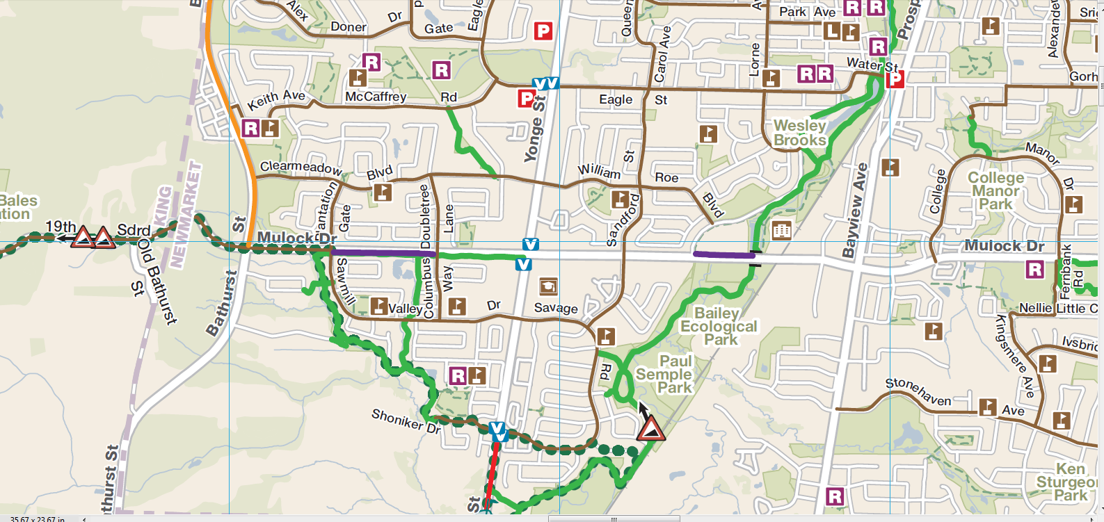 Shawn's Bicycle Adventures: York Region has a cycling map app