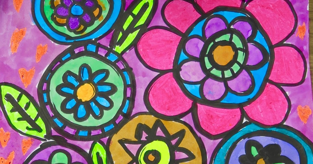 Cassie Stephens: In the Art Room: Heather Galler Inspired Bouquets by ...