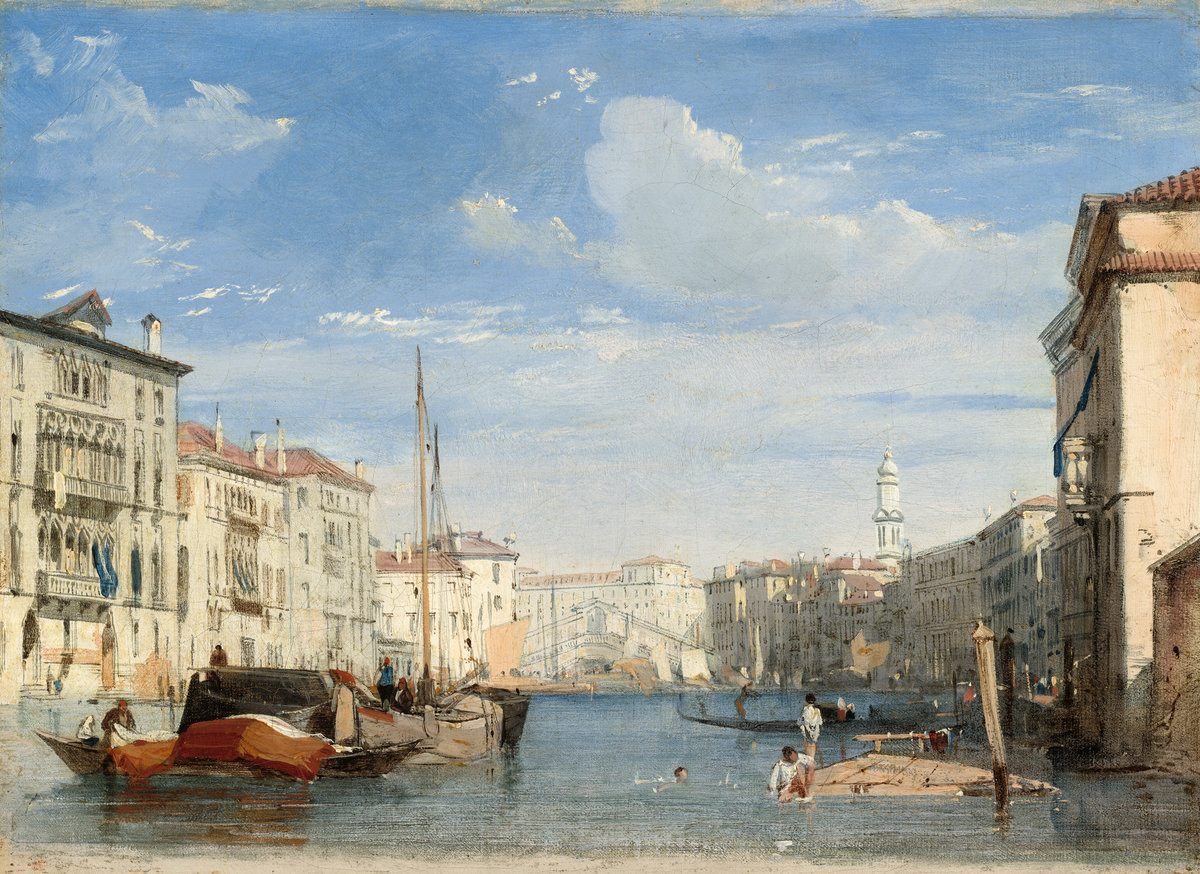Spencer Alley: Views in Oil Paint by Richard Parkes Bonington