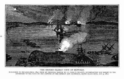 War Of 1812 Chronicles: 1812 View Of Buffalo, New York