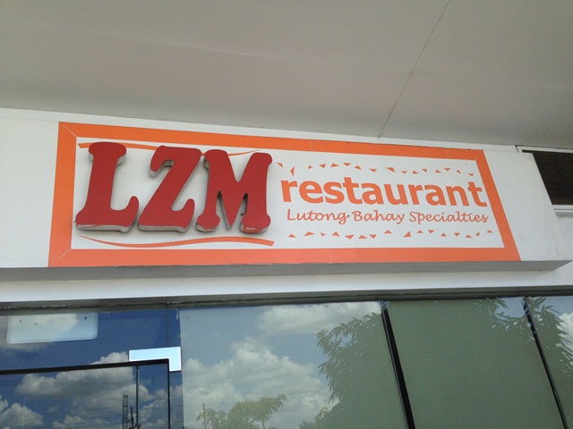 ERICJAZ FOODIES: LZM RESTAURANT