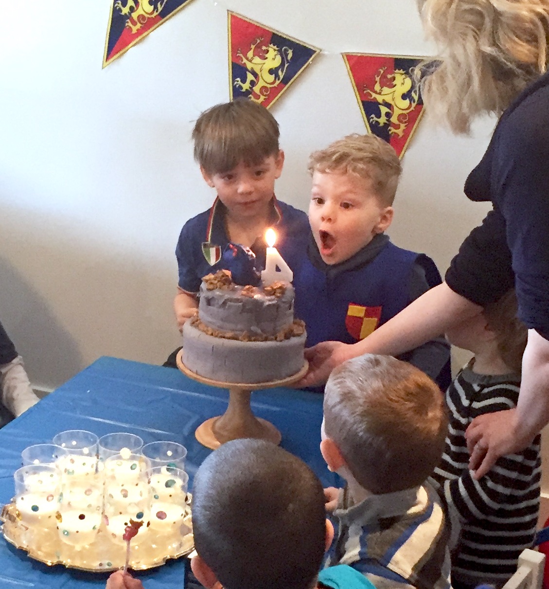 Knight Theme Birthday Party Ideas - Harlow & Thistle