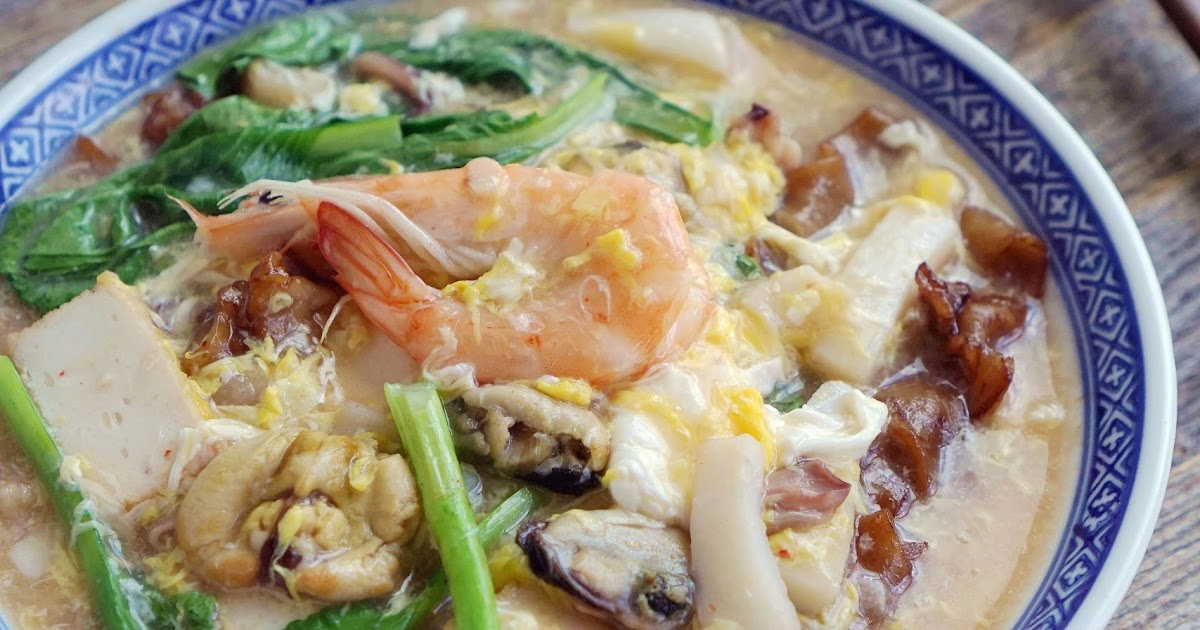 A taste of memories -- Echo's Kitchen: Wat Dan Hor 【海鲜滑蛋河】