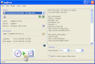 How to create an iso file with ImgBurn from cd - Sagari chan