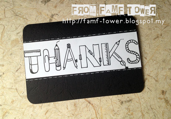 DIY Kad Hari Guru - Doodles ~ From FAMF Tower