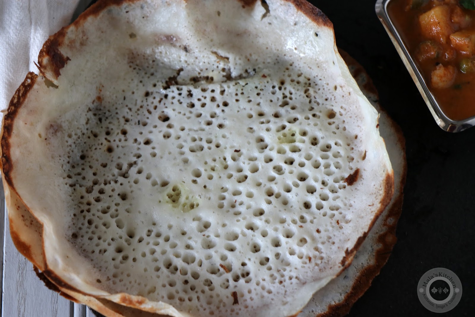 Appam (Kerala Recipe) - Malas-Kitchen