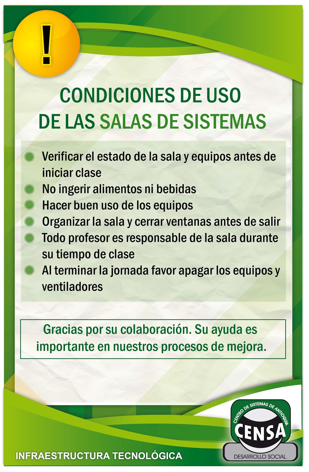 LA SECRETARIA DE HOY: LOGO DE CENSA