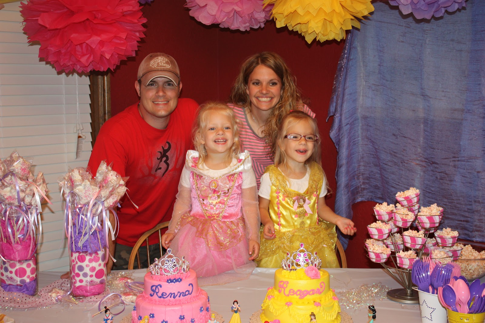 Life with the Laughlins: Our Little Princesses Turn 3!