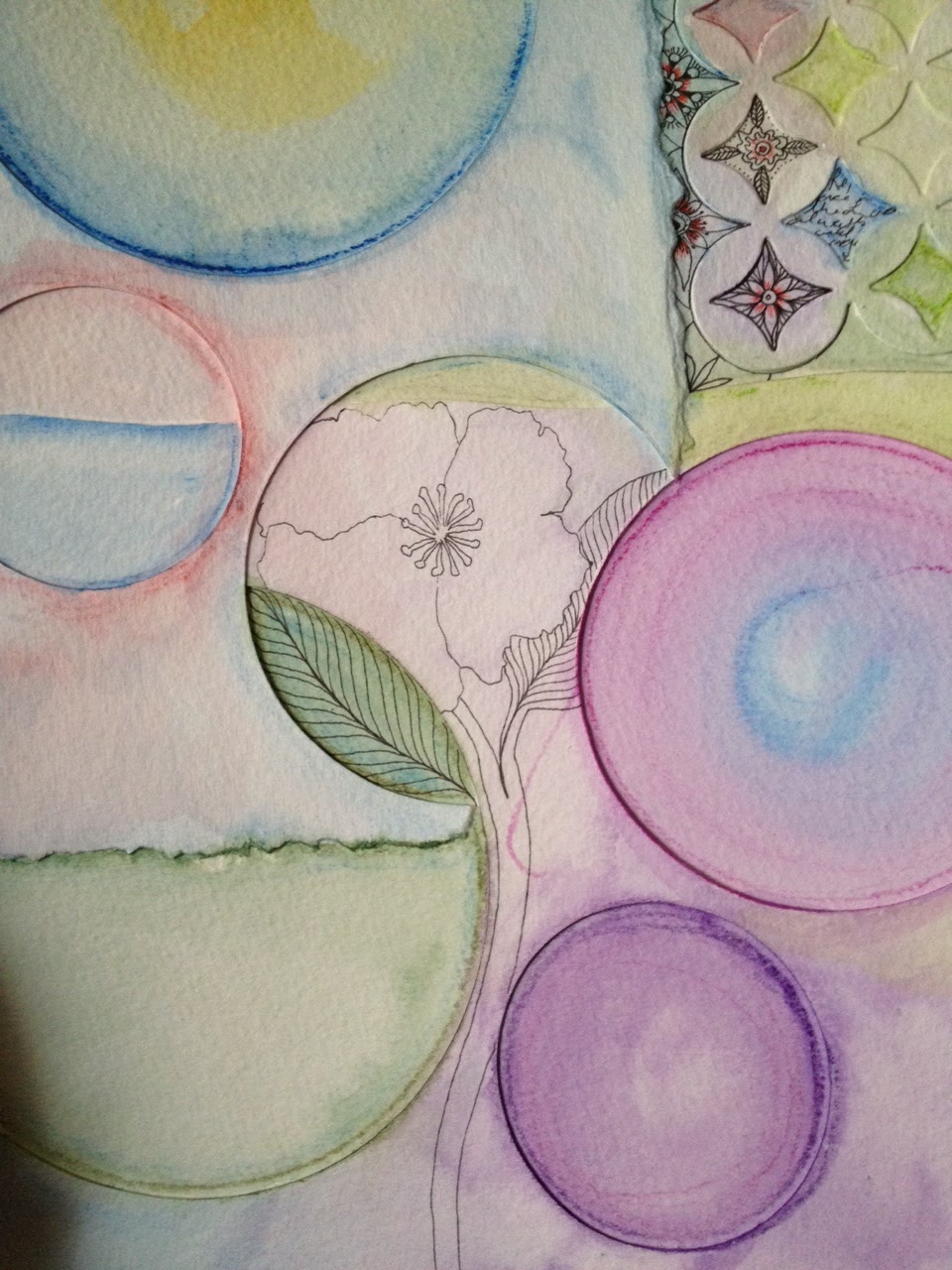 Freckles and Flowers: Inktense Tutorial part 2