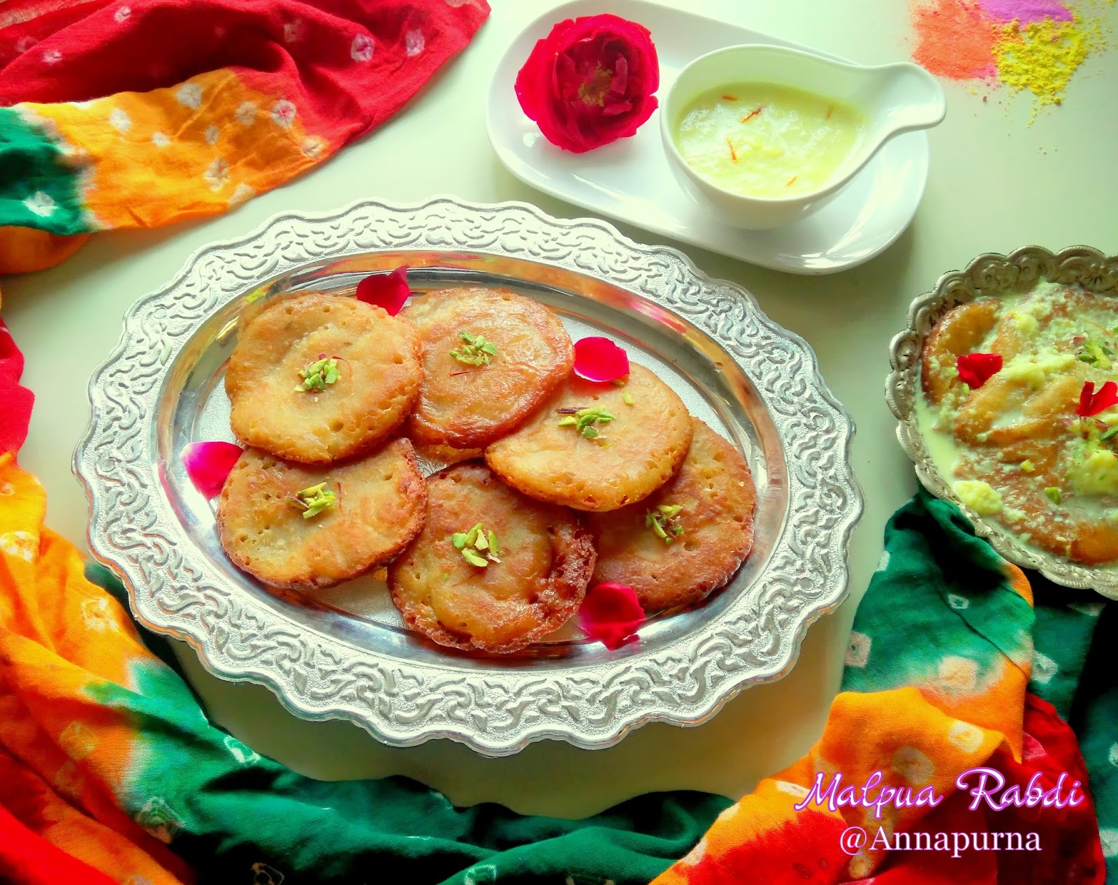 Annapurna: Malpua / Indian Fried Pancake Recipe