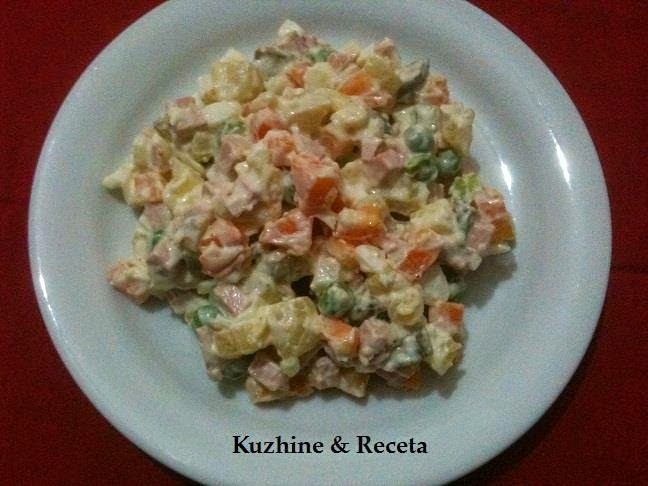 Kuzhine - Receta: Sallate ruse