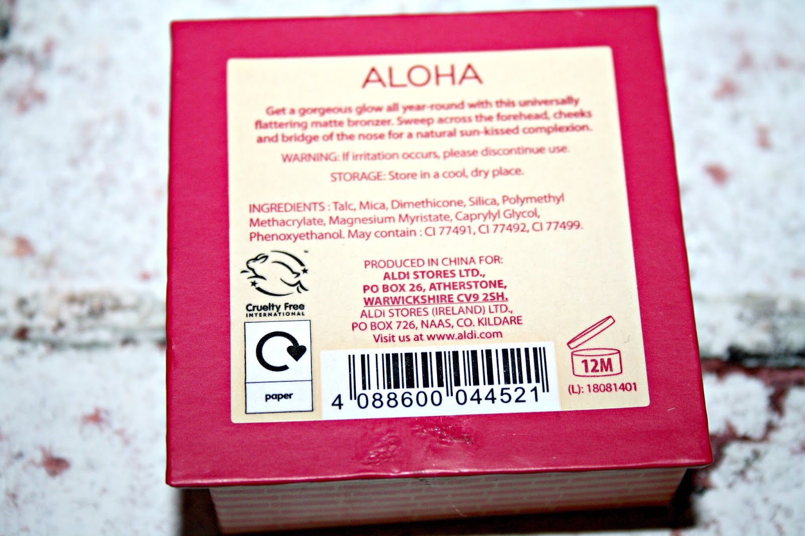 Aldi Lacura Aloha Bronzer - Is it a dupe for Benefit Hoola? | Beauty ...