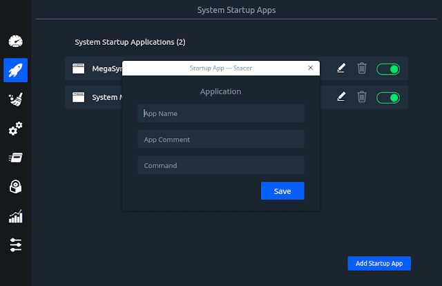 Stacer Linux System Optimizer And Monitoring Pentesttools