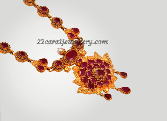 Beautiful Ruby's Temple Jewellery - Jewellery Designs