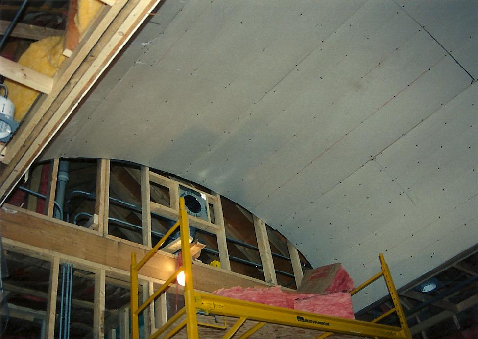 One Man's Hands: 9: Building the Barrel Vault Ceiling