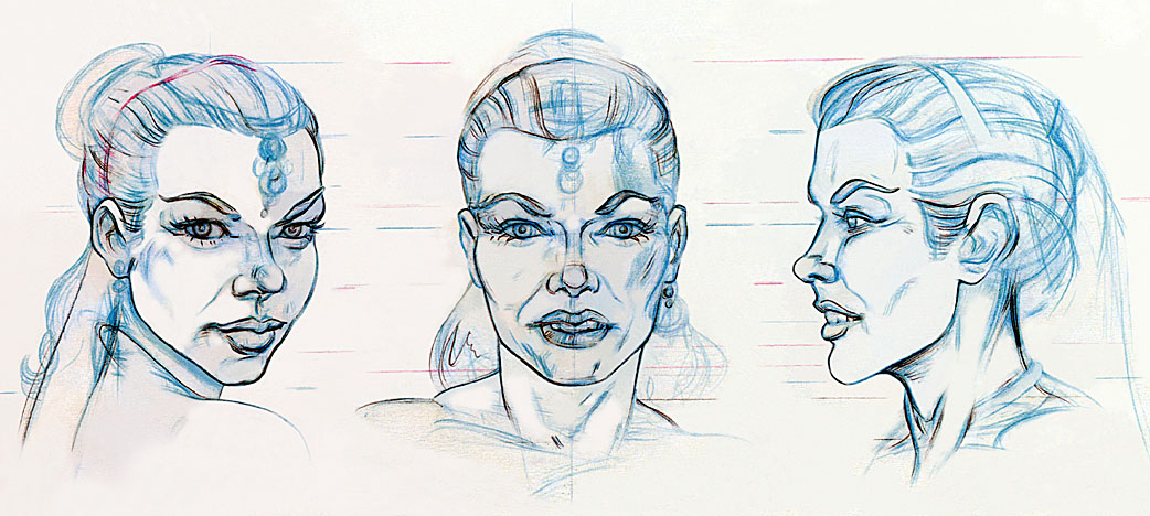 WANG-DANG-DOODLES!: Another Head Turnaround..