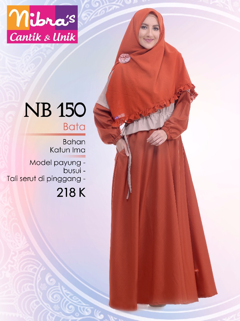 33+ Gamis Sarimbit Nibras Terbaru 2019, Ide Modis!