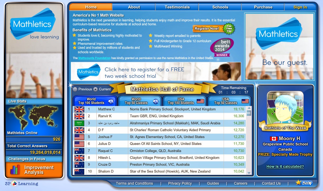 Schoolhouse Review: Mathletics