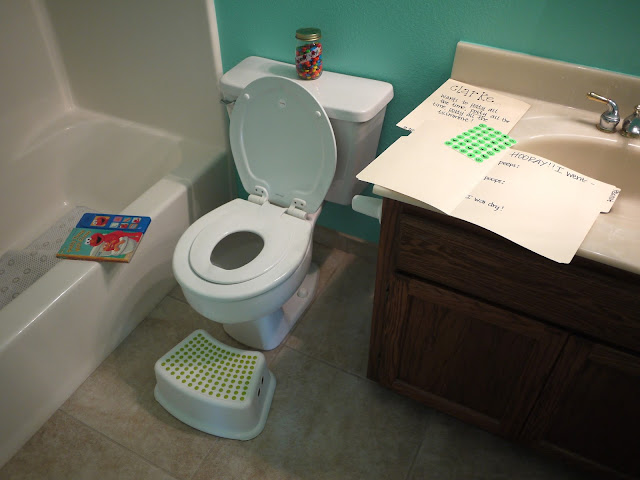 Potty Training Trial Run | THRIVING WIVES