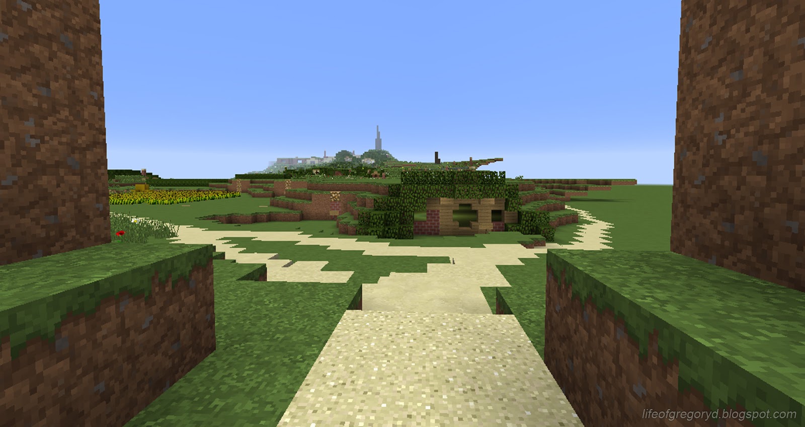 Life of Gregory D: Minecraft - Hobbiton Build - A Brief Tour - Part 4