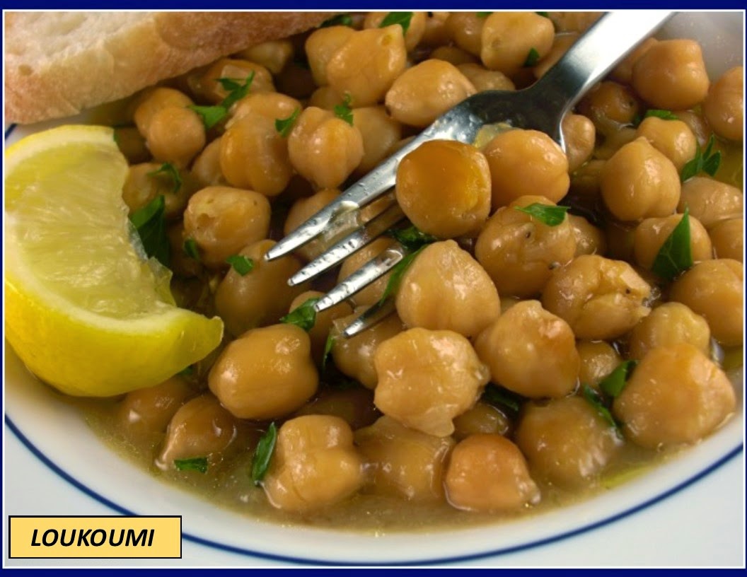 THE TASTE OF GREECE: BAKED CHICKPEAS( REVITHADA)