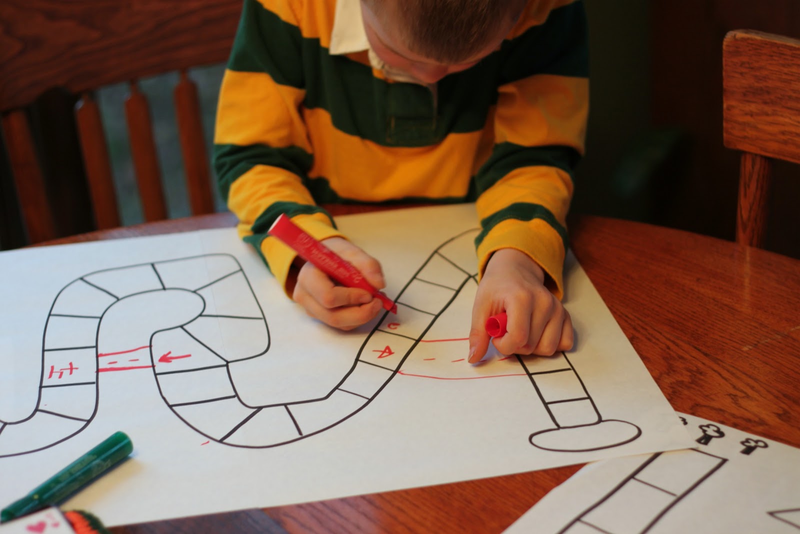 For the Love of Naps: Kid Activity: Create a board game
