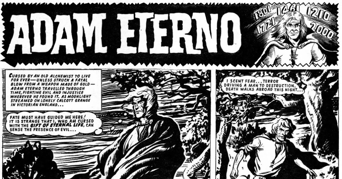 CRIVENS! COMICS & STUFF!: BY THUNDER! IT'S ADAM ETERNO...