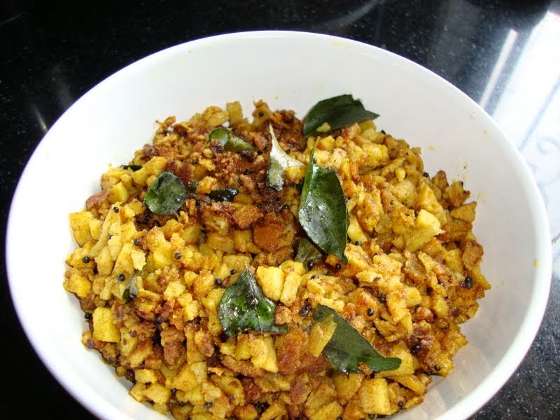 Geetha's Khazana: Elephant Yam [Senai Kilangu] Roasted Curry