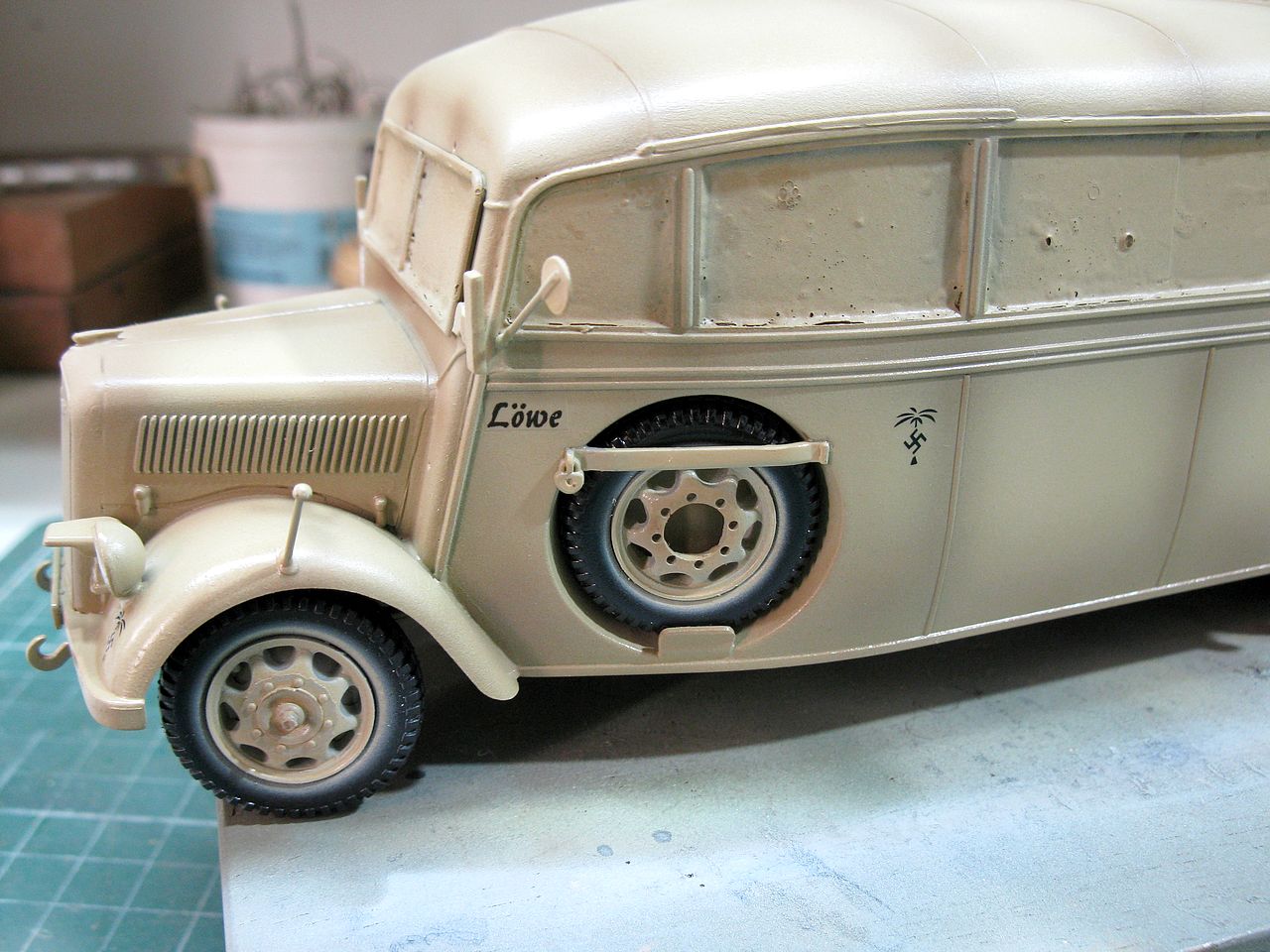 Panzerserra Bunker- Military Scale Models in 1/35 scale: Opel Blitz Bus ...