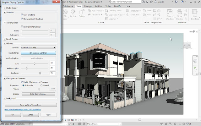 Tutorial Revit - Menyajikan Tampilan 3d ~ Kursus Revit Terjamin ...