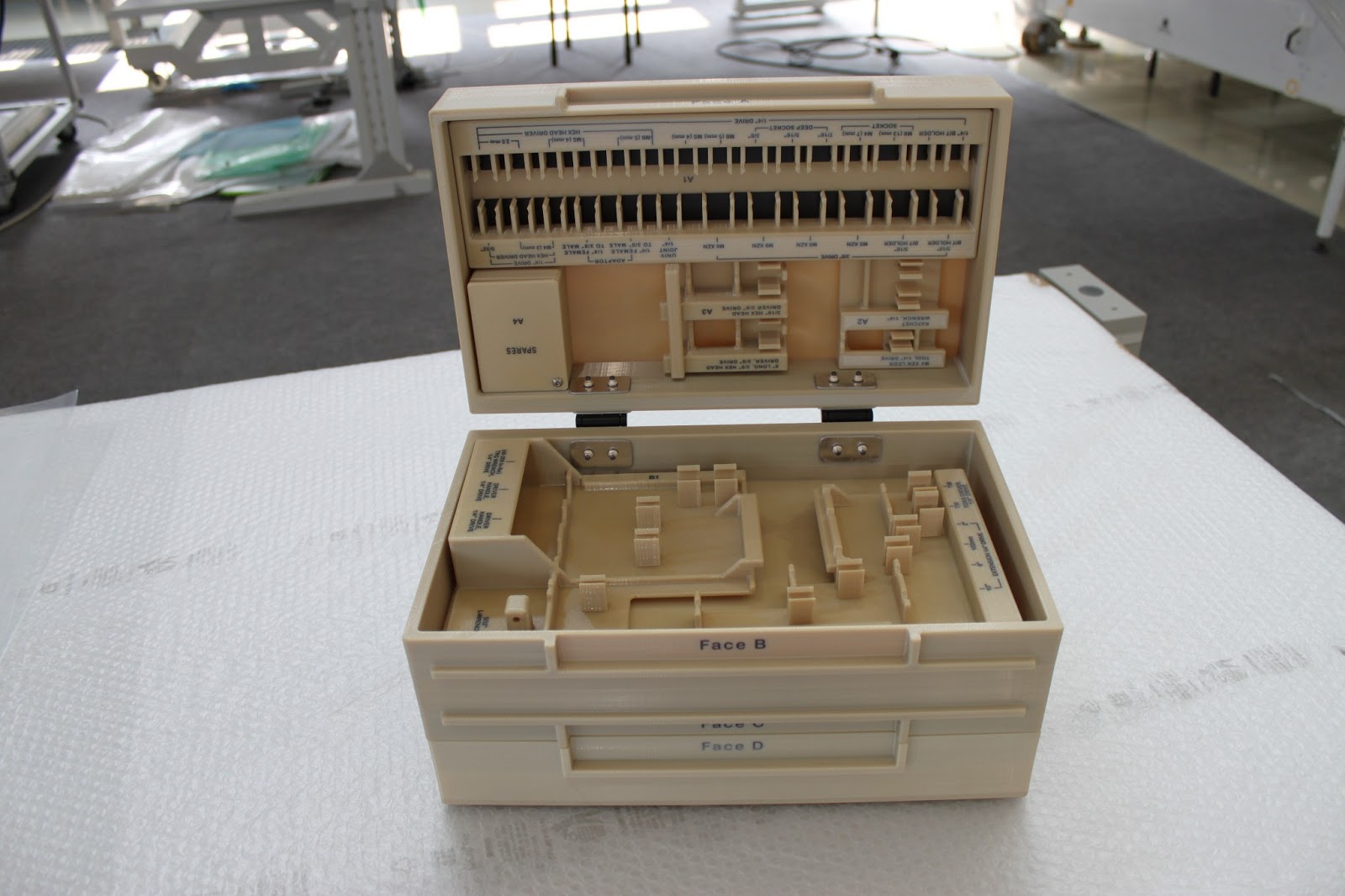 La caja de herramientas de la Estación Espacial Internacional ISS