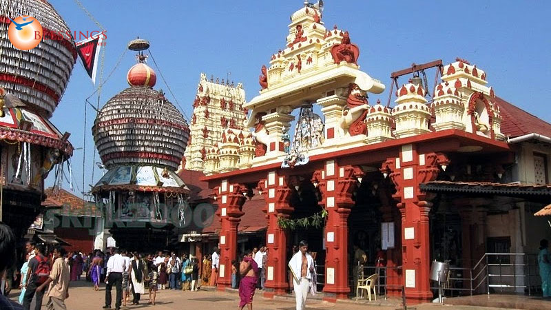 A fascinating Udupi ''Sri Krishna Temple'', Karnataka