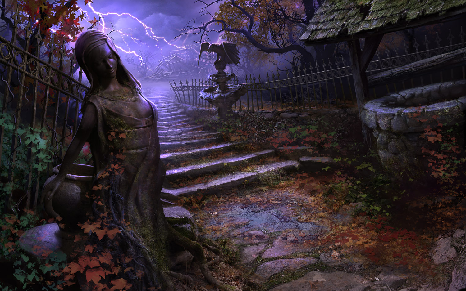 Art of Jeff Haynie: New art from MCF: Escape from Ravenhearst