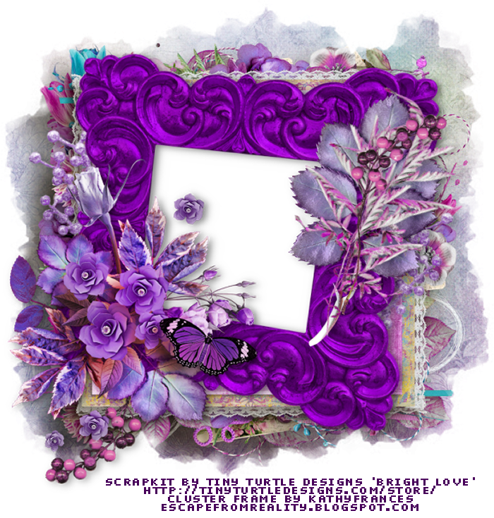 Escape From Reality Blog: FTU Cluster Frames 'Bright Love' TTD