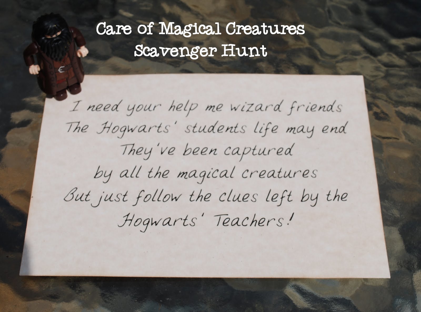 Sweet P Parties: Harry Potter Scavenger Hunt