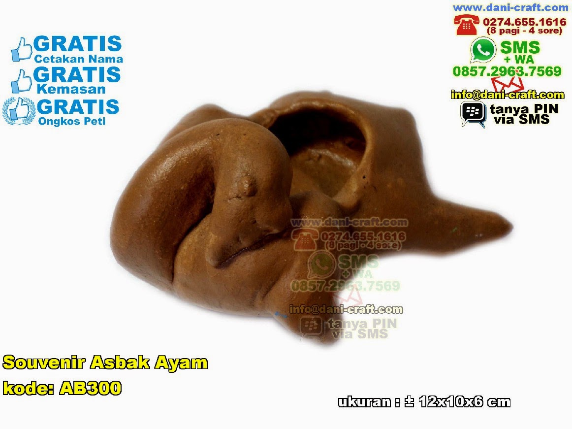 Souvenir Asbak Ayam / ingkung ayam | Souvenir Pernikahan