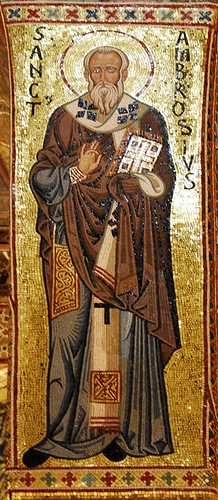 ORTHODOX CHRISTIANITY THEN AND NOW: Saint Ambrose, Bishop of Milan (St ...