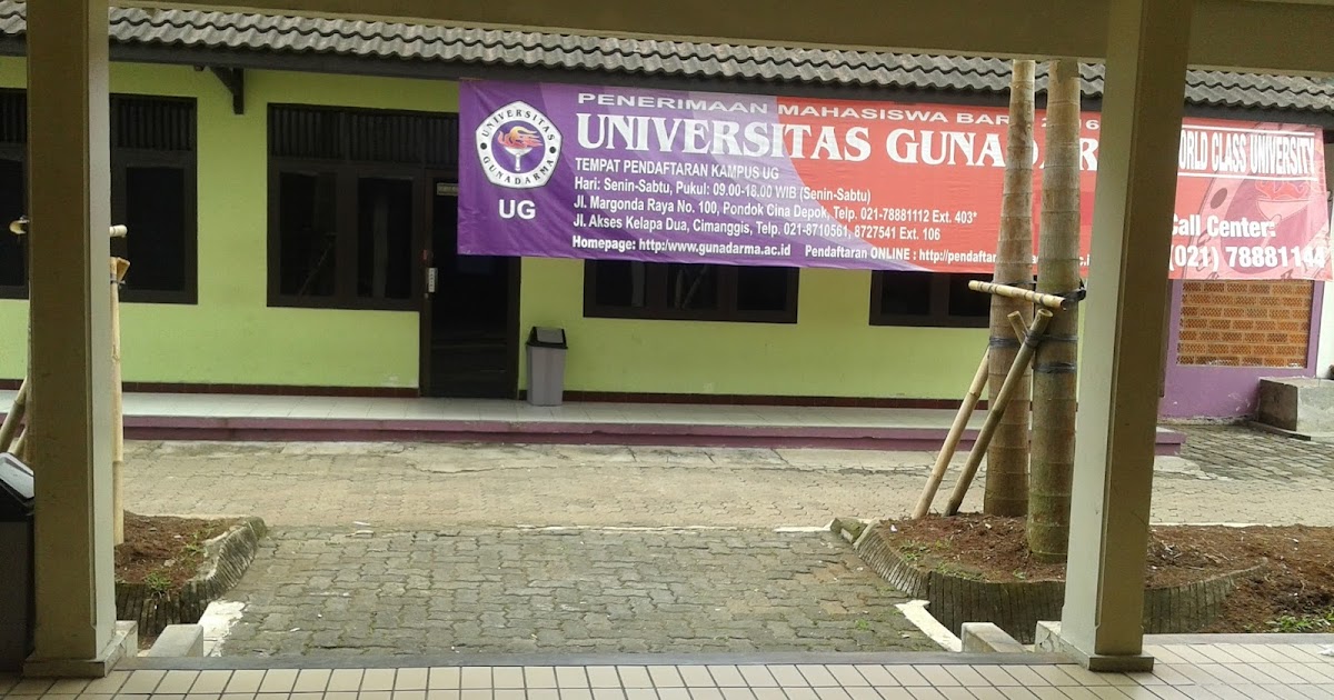 GEDUNG PENDAFTARAN MAHASISWA BARU UNIVERSITAS GUNADARMA @ KAMPUS D | Ekonomi Akuntansi
