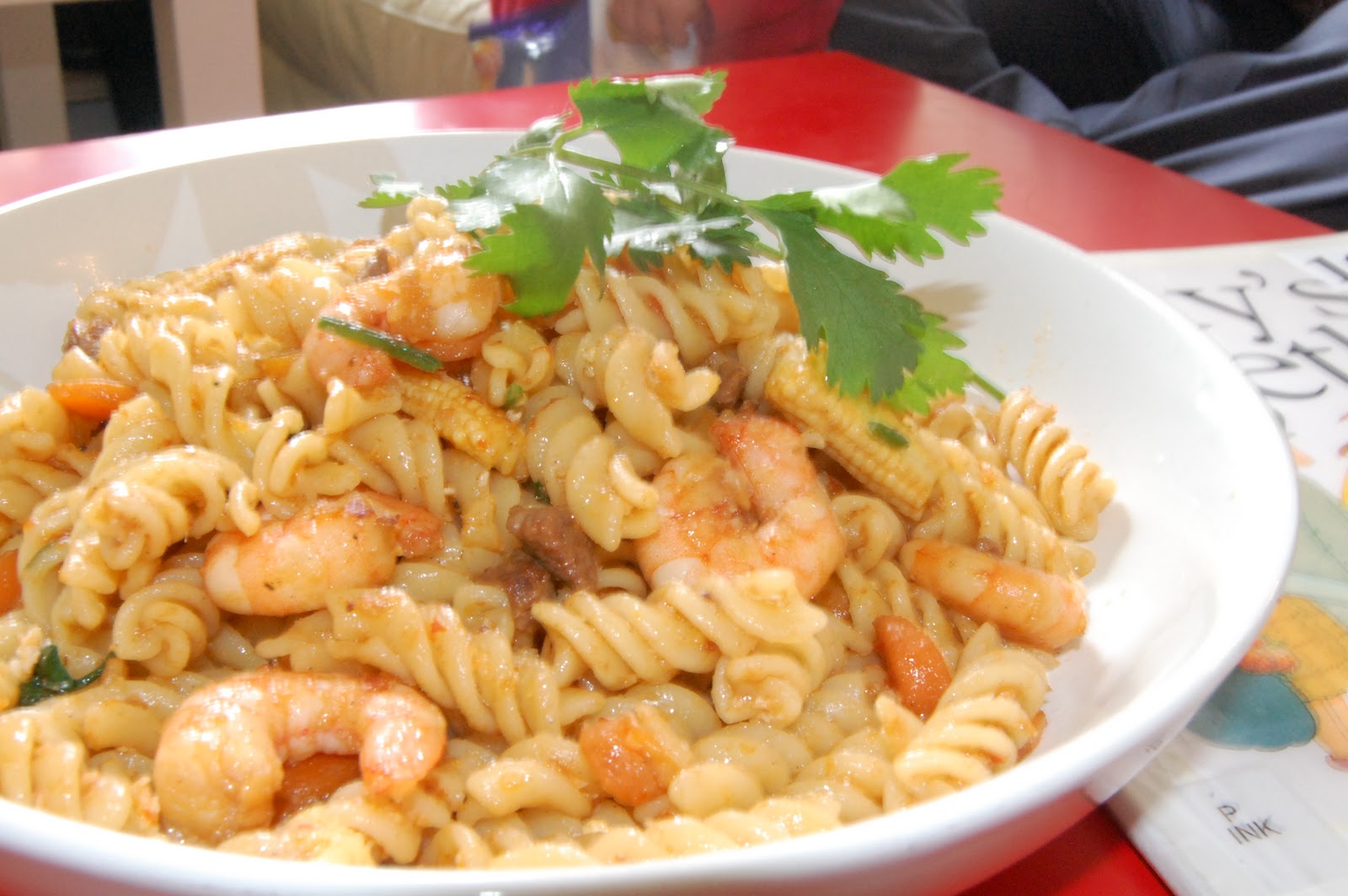IshamIzu & Co.: HOT FRIED FUSILLI WITH MOZARELLA CHEESE