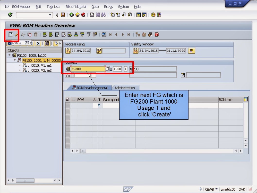 青蛙SAP分享 Froggy's SAP sharing: Engineering Workbench : Create BOM and ...