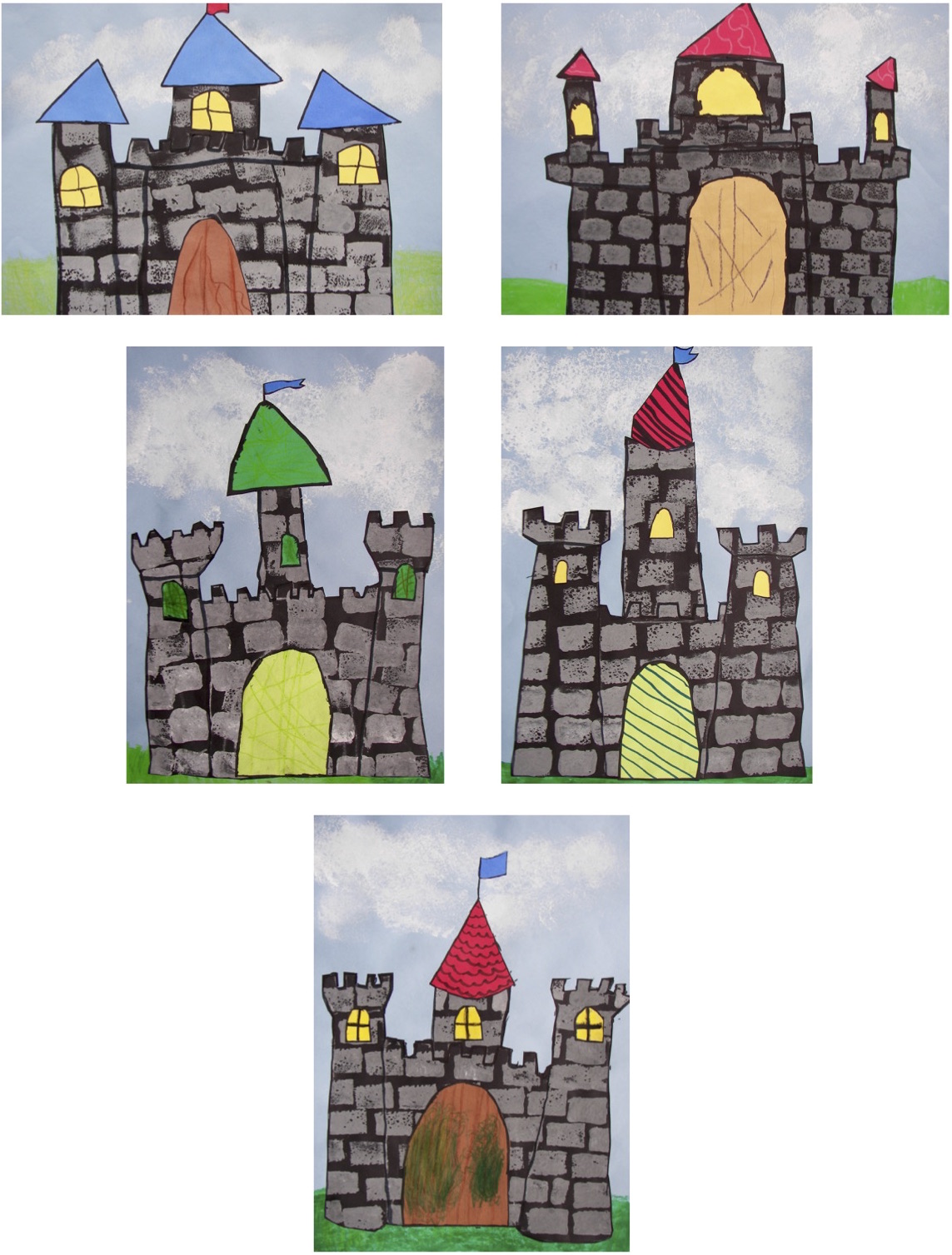 The Rolling Artroom: Castles (1-3 Grade)
