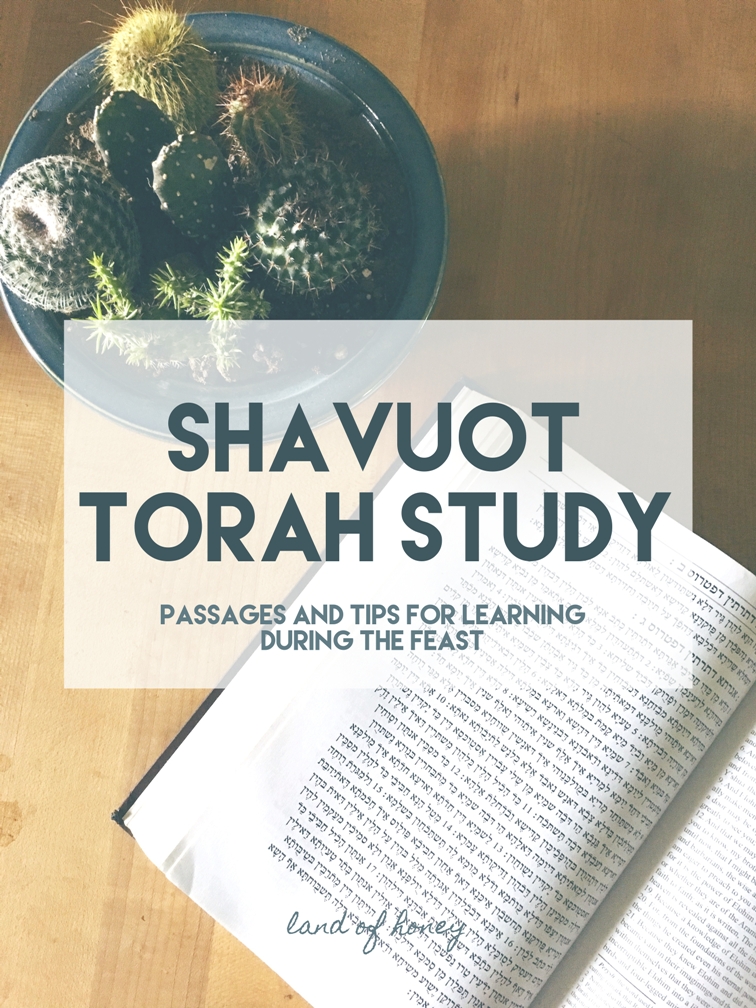 land of honey: Shavuot Torah Study