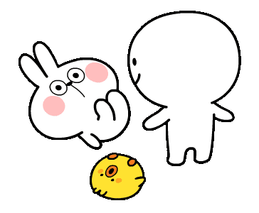 LINE Creators' Stickers - [Animation] Spoiled Rabbit Example with GIF ...