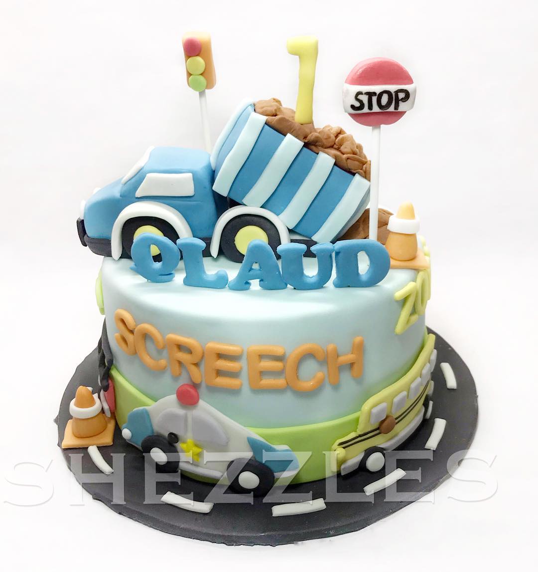 SHEZZLES | Cakes and Pastries: Transportation Theme Cake